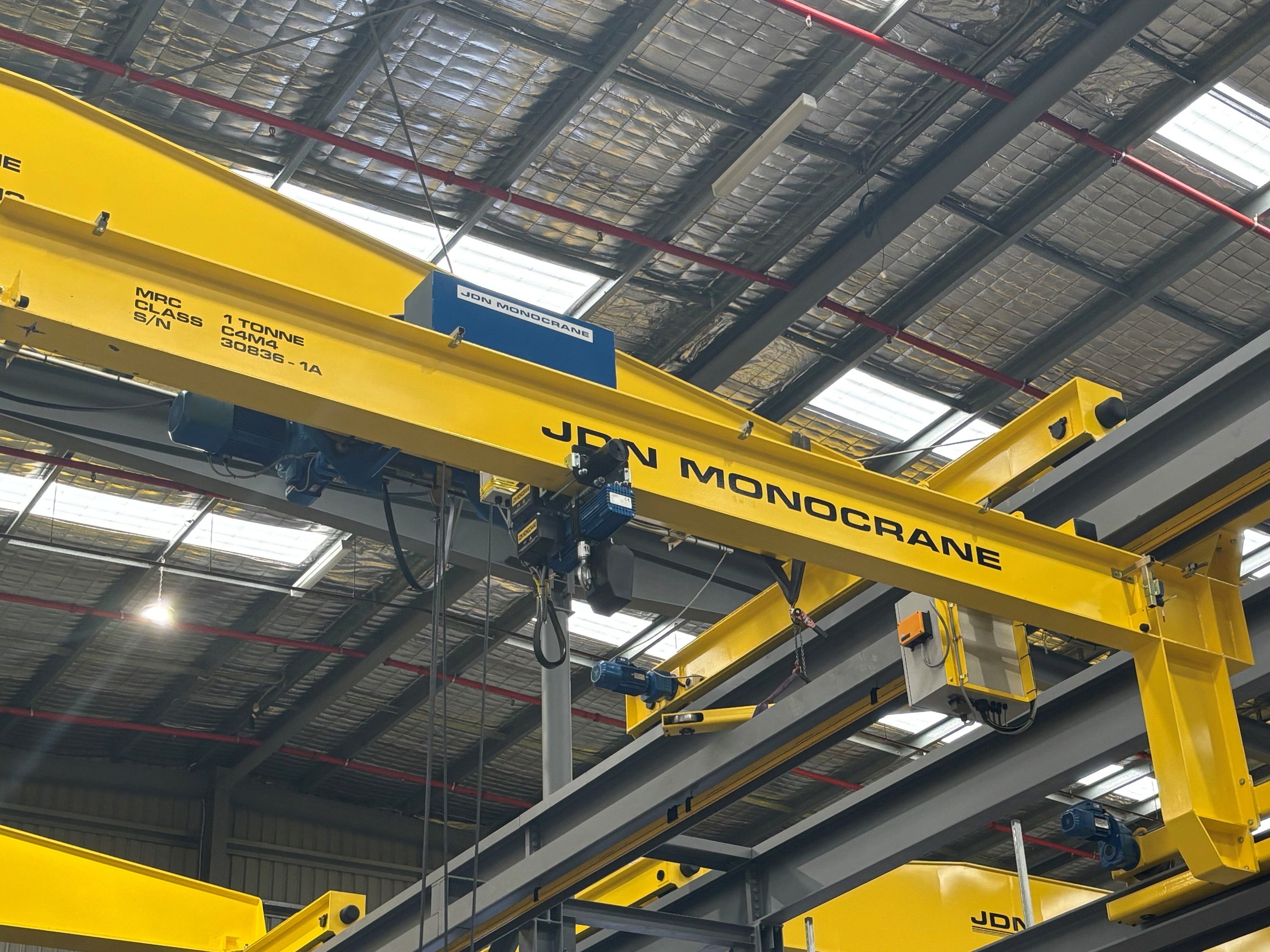 Cranes for Sale Sydney | Reliable Overhead & Gantry Cranes — JDN Monocrane